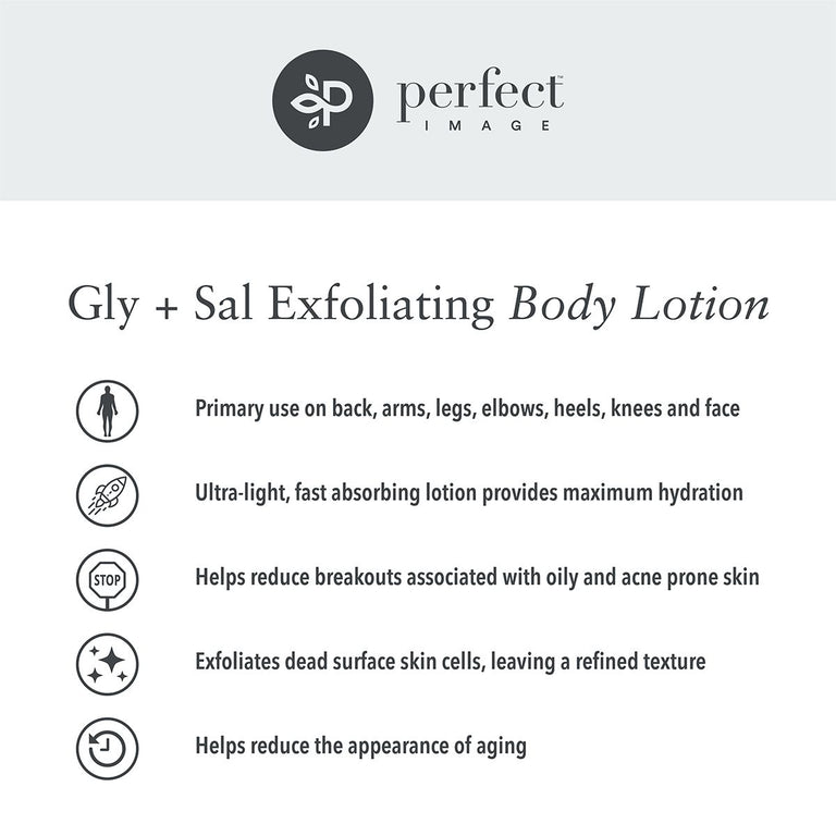Gly + Sal Exfoliating Body Lotion – Perfect Image